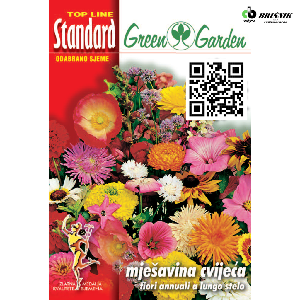 MJEŠAVINA CVIJEĆA fiori annuali a lungo stelo 1 gr Green Garden – Agro ...